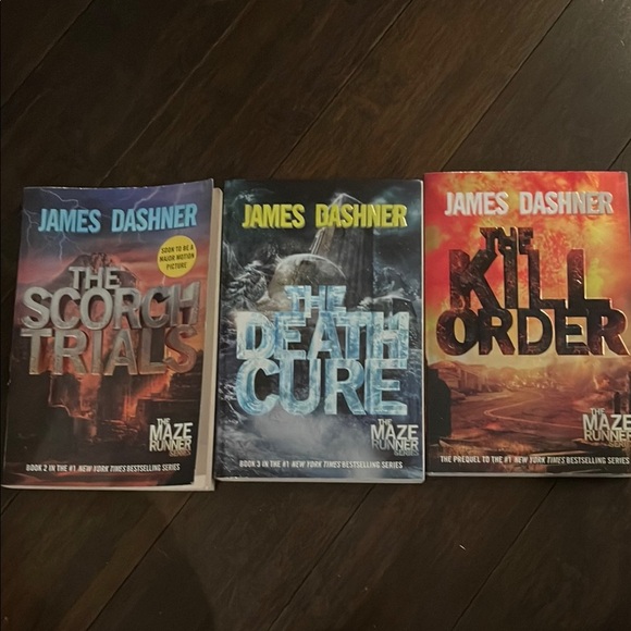 Other | 3 Of The Maze Runner Series Books By James Dashner | Poshmark